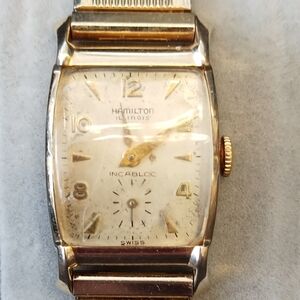 Hamilton | Accessories | Rare Vintage Hamilton Incabloc K Rgp Mens ...
